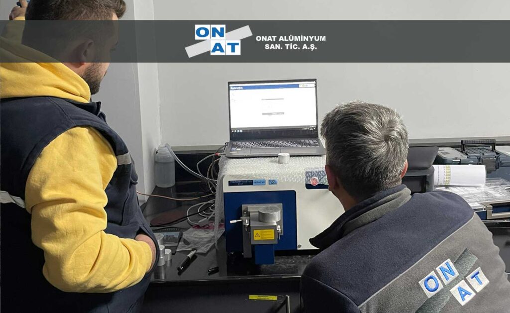 Onat Alüminyum, Alüminyum Biyet Kontrollerini Hitachi Foundry Master ...